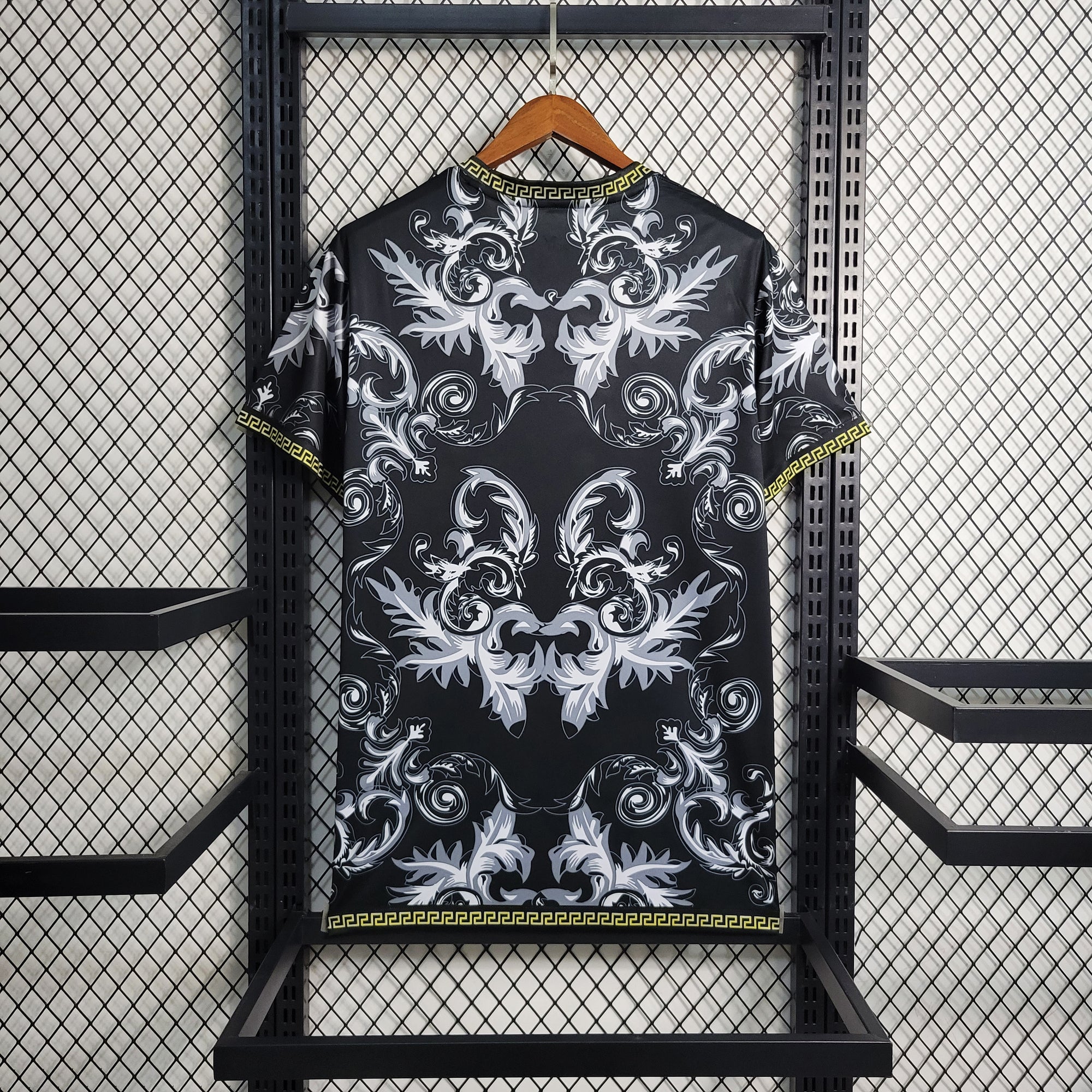 Italy "Versace" Special Black Kit – FootballDisease