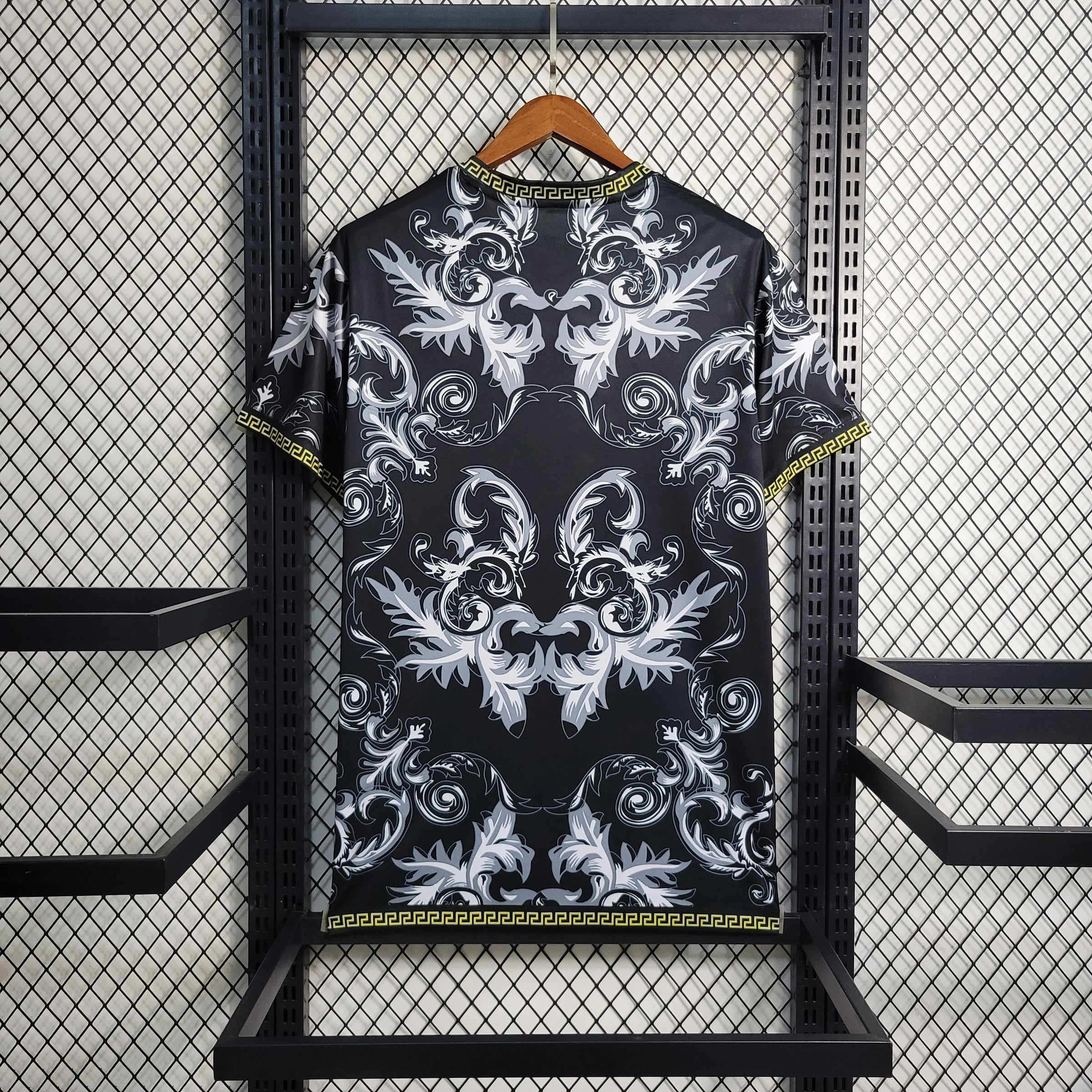 Italy "Versace" Special Black Kit – FootballDisease