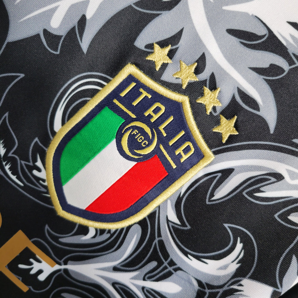 Italy "Versace" Special Black Kit – FootballDisease