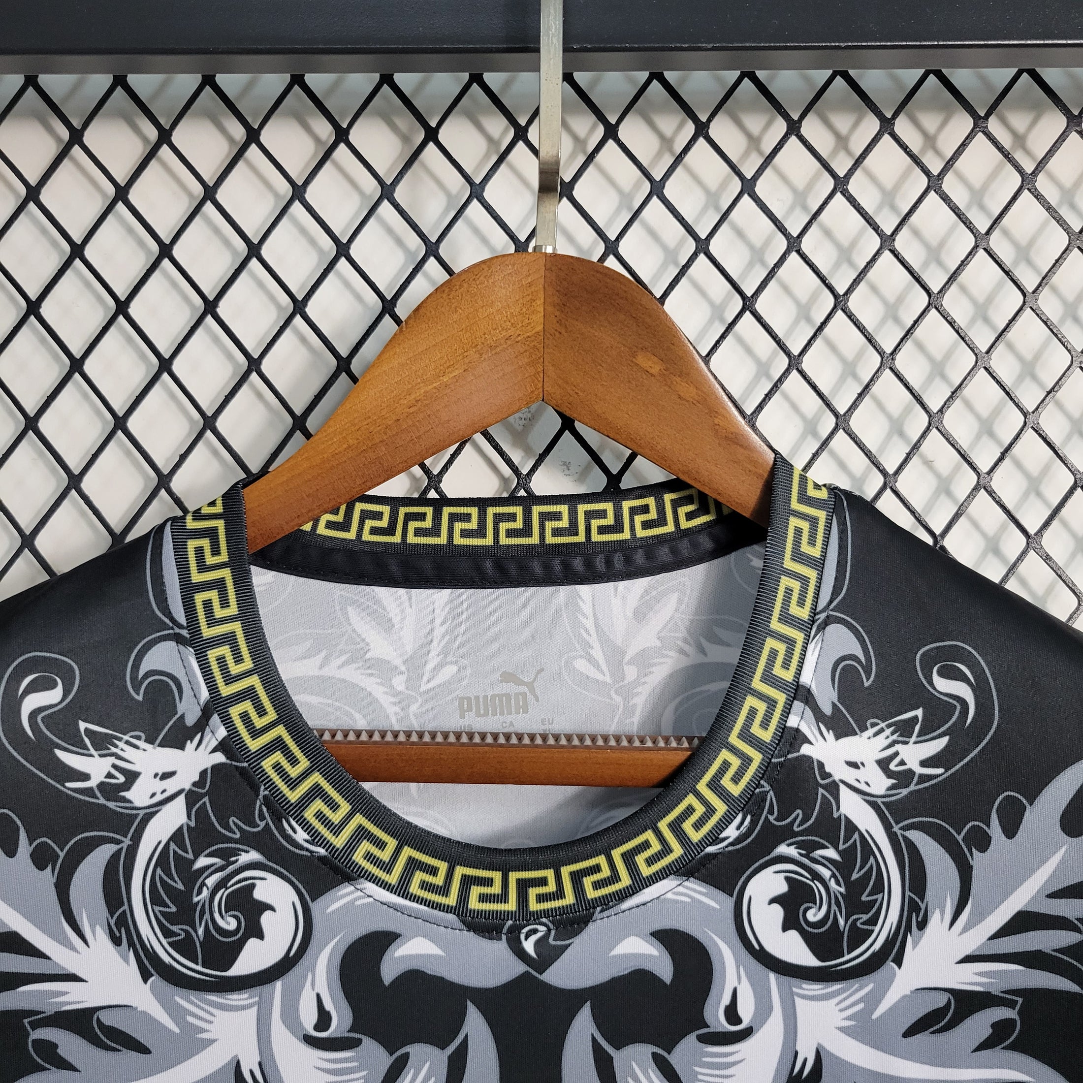 Italy "Versace" Special Black Kit – FootballDisease